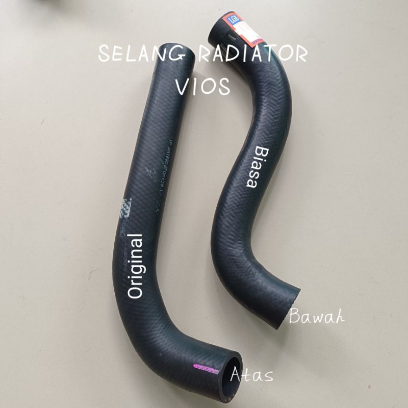Jual SELANG RADIATOR TOYOTA VIOS ATAS & BAWAH | Shopee Indonesia