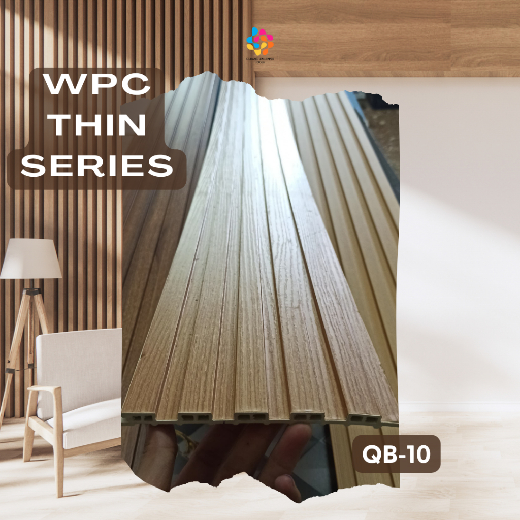 Jual Wood Panel WPC Ukuran 1.5 Meter Grade A+ BIB Thin Series | Wall ...