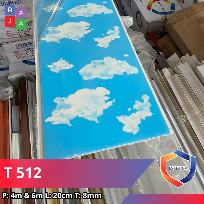 Jual Plafon PVC Putih Polos Putih Nat Harga Per Lembar Awet Berkualitas ...