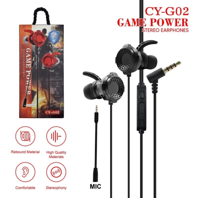 Jual Headset Gaming Xy G02 Pubg Noise Cancelling Dual Mic Mobile Pc Bass Shopee Indonesia