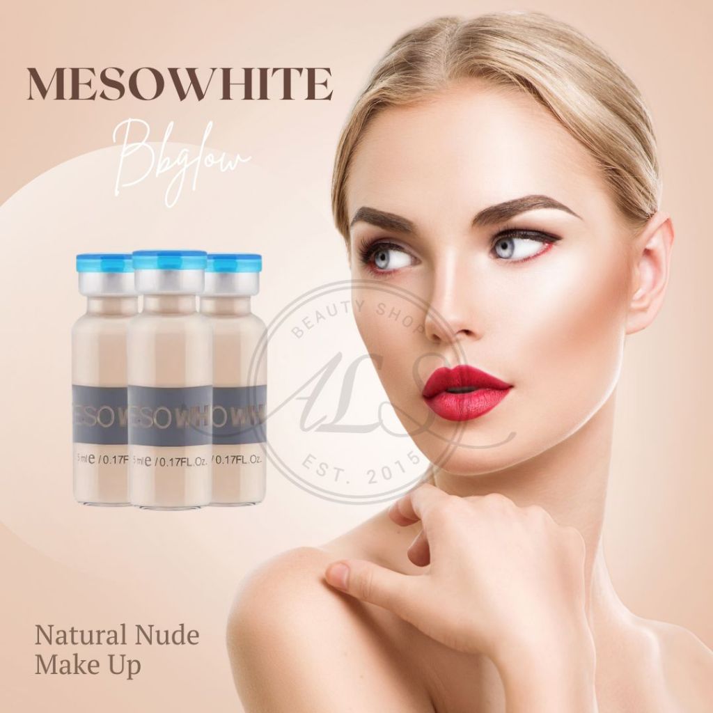 Jual Mesowhite BB Glow Treatment Ampoule Whitening Meso White Brightening Serum Pencerah ...