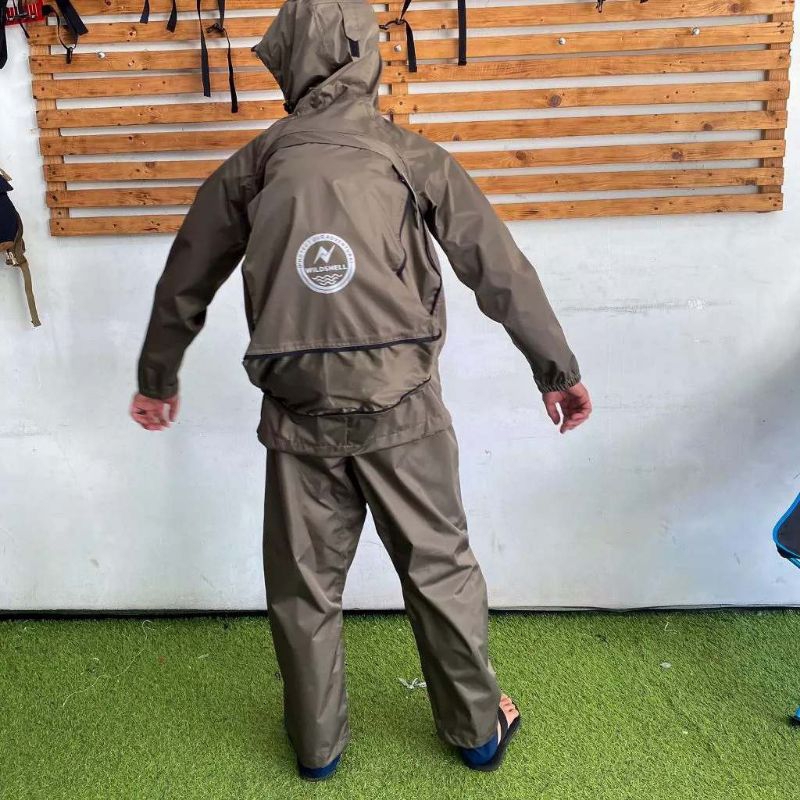 Jual Jas hujan Ultralight slot Daypack Wildshell Sentani Goretex Full ...