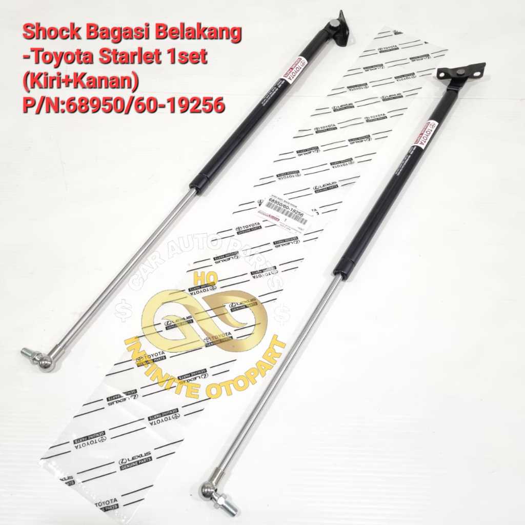 Jual SHOCK BAGASI PINTU BELAKANG TOYOTA STARLET KOTAK EP70 | Shopee ...