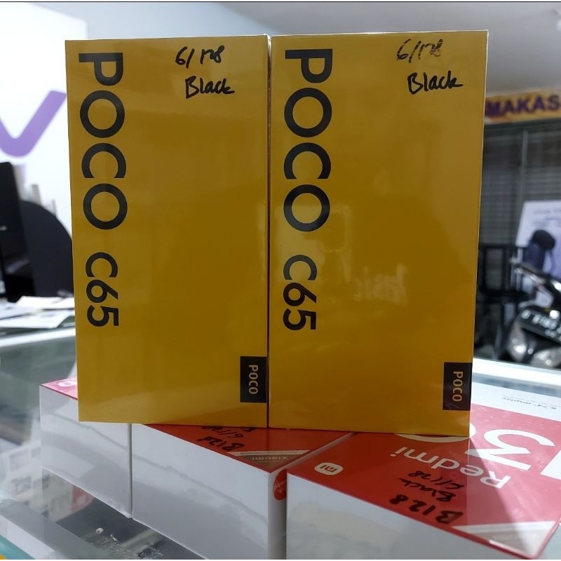 Jual POCO C65 RAM up to 12GB (6/128 ) GARANSI RESMI SEGEL BOX | Shopee ...