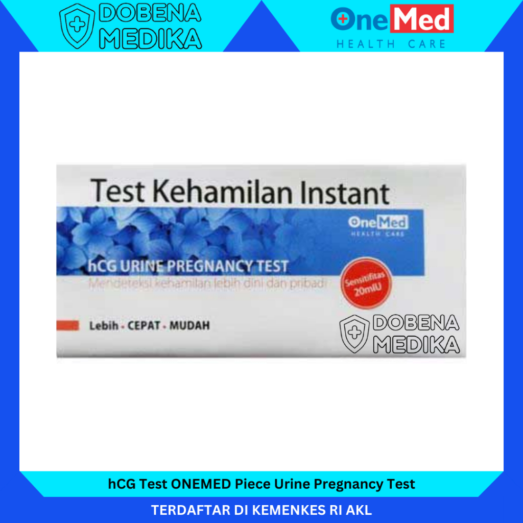 Jual OneMed Test Pack Tespek hCG Alat Test Kehamilan | Shopee Indonesia
