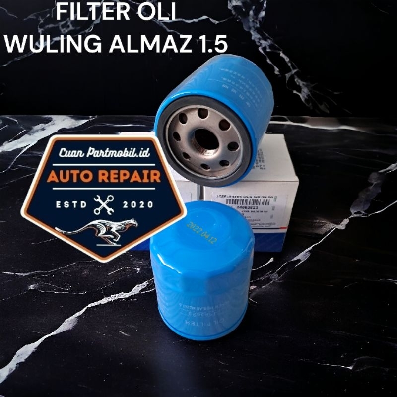 Jual FILTER OLI WULING ALMAZ 1.500CC WULING CORTEZ TURBO 1.500CC ...