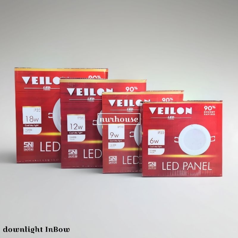 Jual Lampu Downlight LED plafon InBow veilon LED Panel Light | Shopee ...
