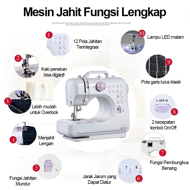 Jual mesin jahit | Shopee Indonesia