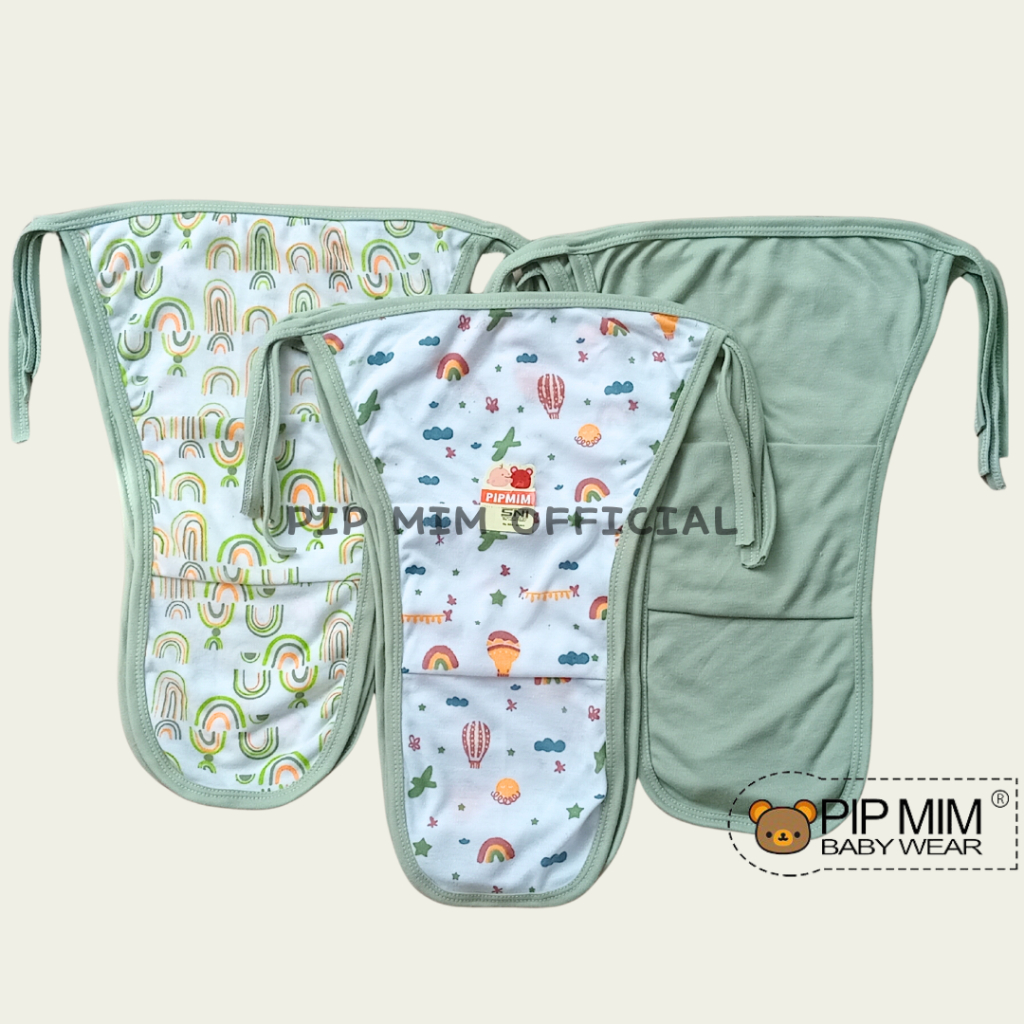 Jual Pip Mim Baby - Popok Bayi SAGE GREEN Series Double Kain 12 Pcs / 6 ...