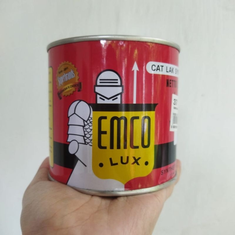 Jual Emco Lux Cat Kayu dan Besi 0,5kg Warna Standar Kilap Coklat ...