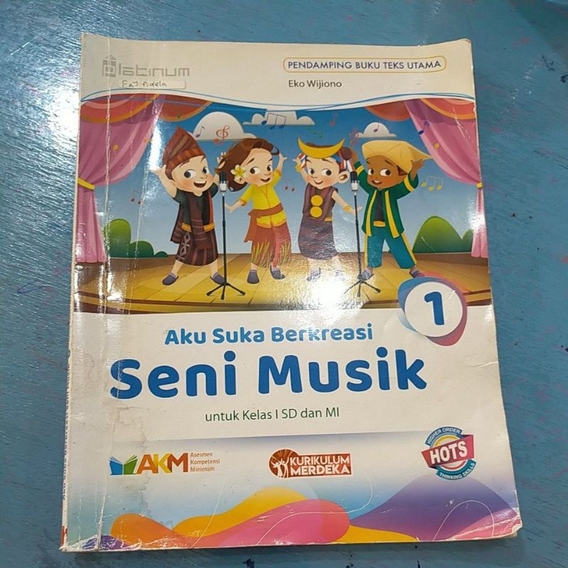 Jual Aku suka berkreasi seni musik untuk kelas 1 SD dan MI platinum kurikulum merdeka | Shopee ...
