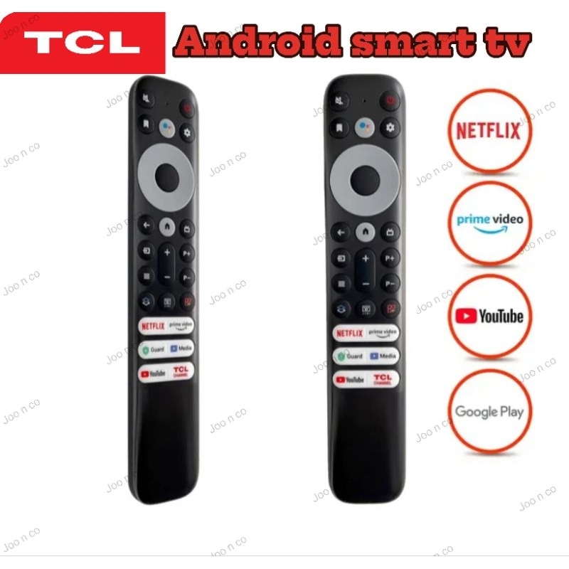 Jual Remot remote TV TCL android smart TV 100% new | Shopee Indonesia