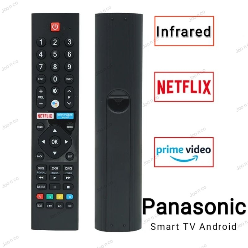 Jual Remot remote TV Panasonic android smart TV infrared 100%new ...