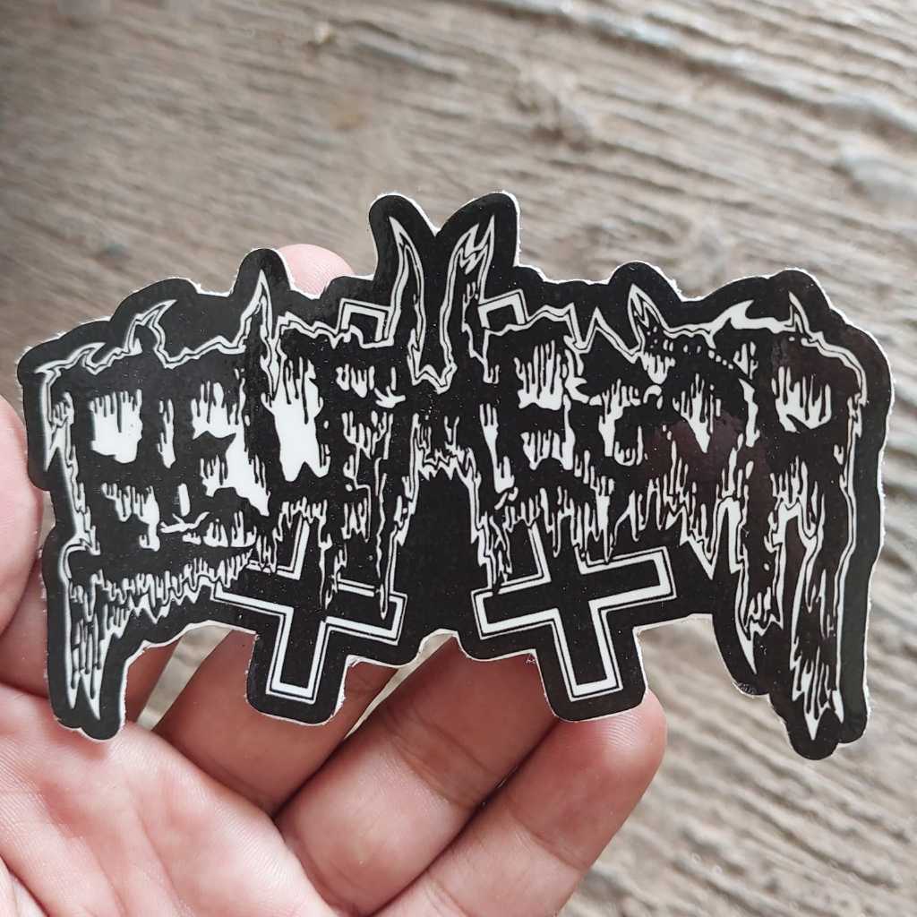 Jual Stiker BELPHEGOR Logo - Sticker Band Black Metal - Stiker Cutting ...