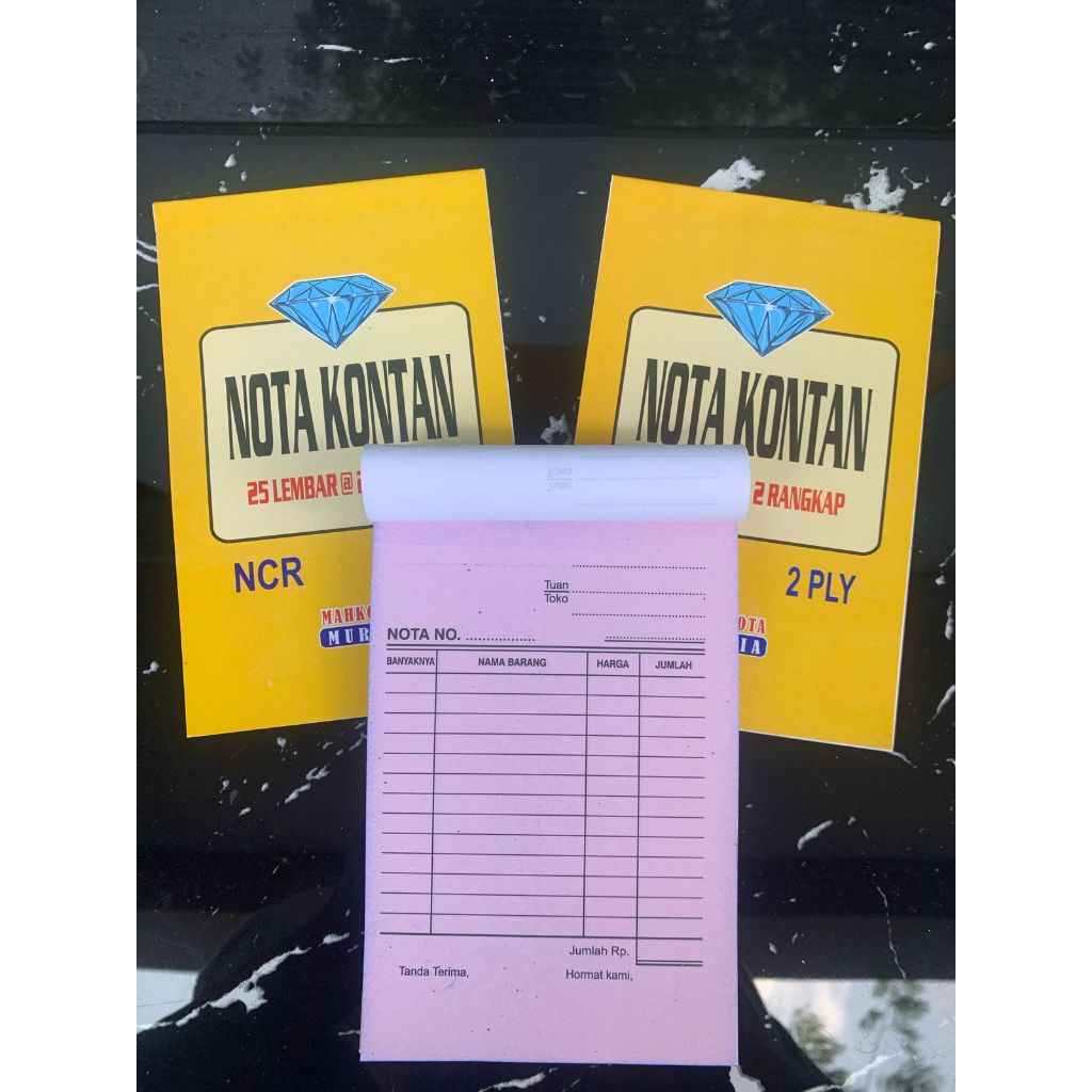 Jual Nota Kontan 2 Ply NCR, Nota Kecil, Nota Rangkap 2, Nota 2 Ply ...