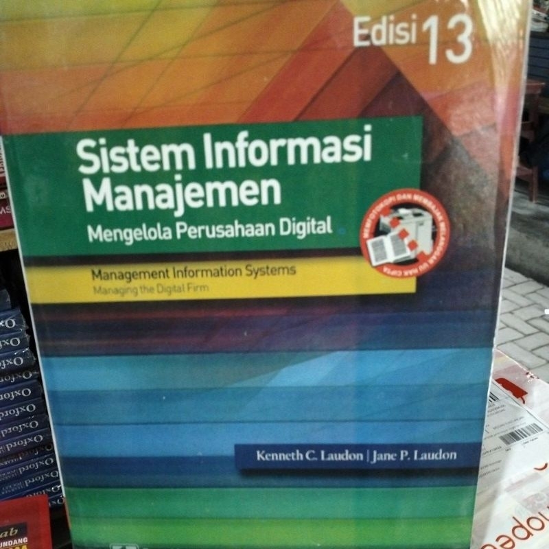 Jual sistem informasi manajemen edisi 13 pengarang kenneth C. Laudon ...