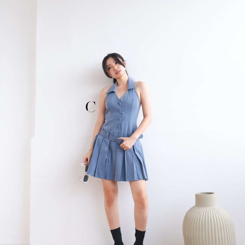 Jual [ COCOWEAR ] IRINA DRESS - DRESS WANITA / DRESS JALAN / DRESS MINI ...