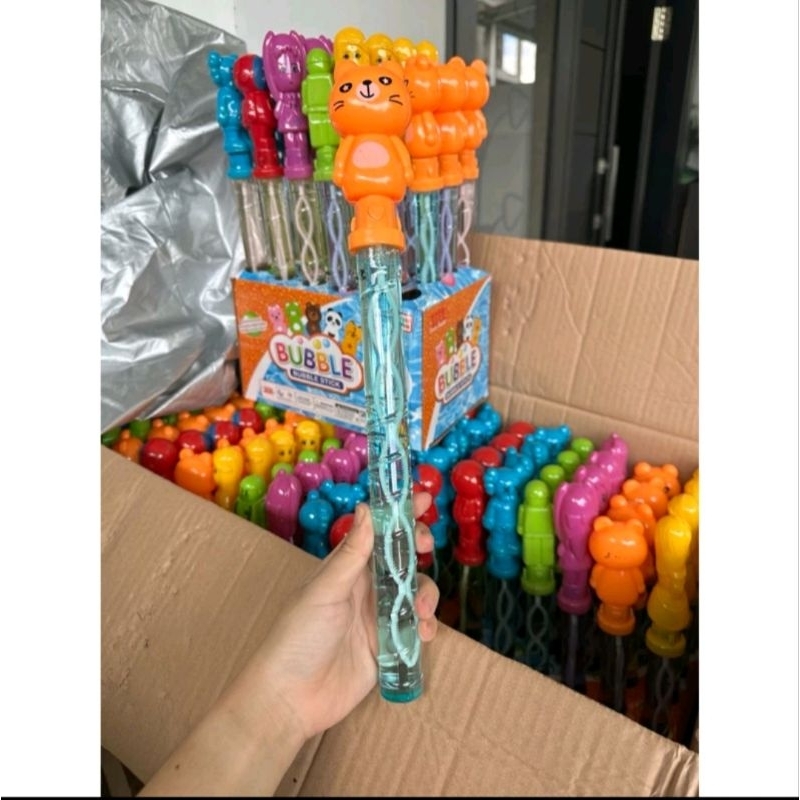 Jual mainan stick bubble anak/mainan sabun stick bubble gelembung anak ...