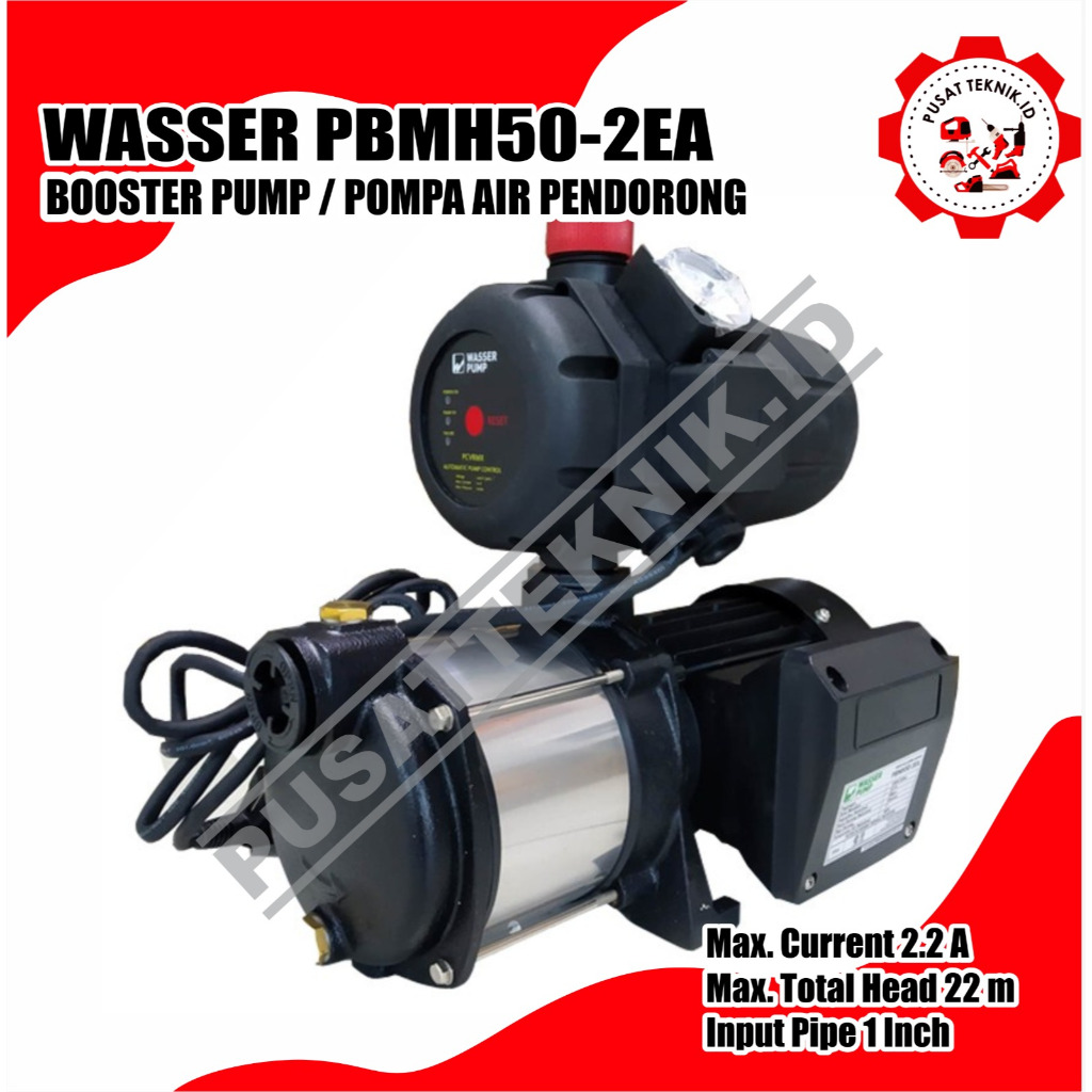 Jual WASSER POMPA DORONG CENTRIFUGAL BOOSTER PUMP MULTISTAGE PBMH 50 ...