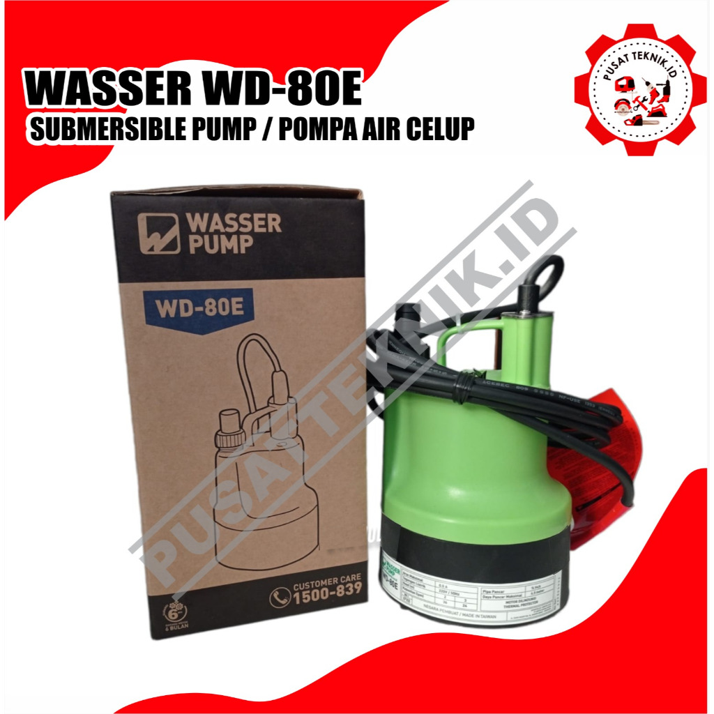 Jual WASSER WD 80 E Pompa Celup 80 Watt WASSER WD80E PUSAT TEKNIK ID ...