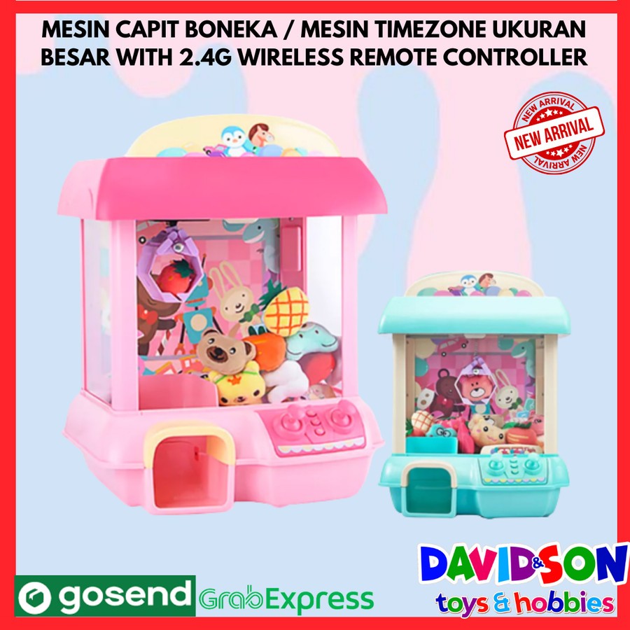 Jual MESIN CAPIT BONEKA BIG / MESIN CAPIT TIMEZONE / MAINAN ANAK LQL3306 | Shopee Indonesia