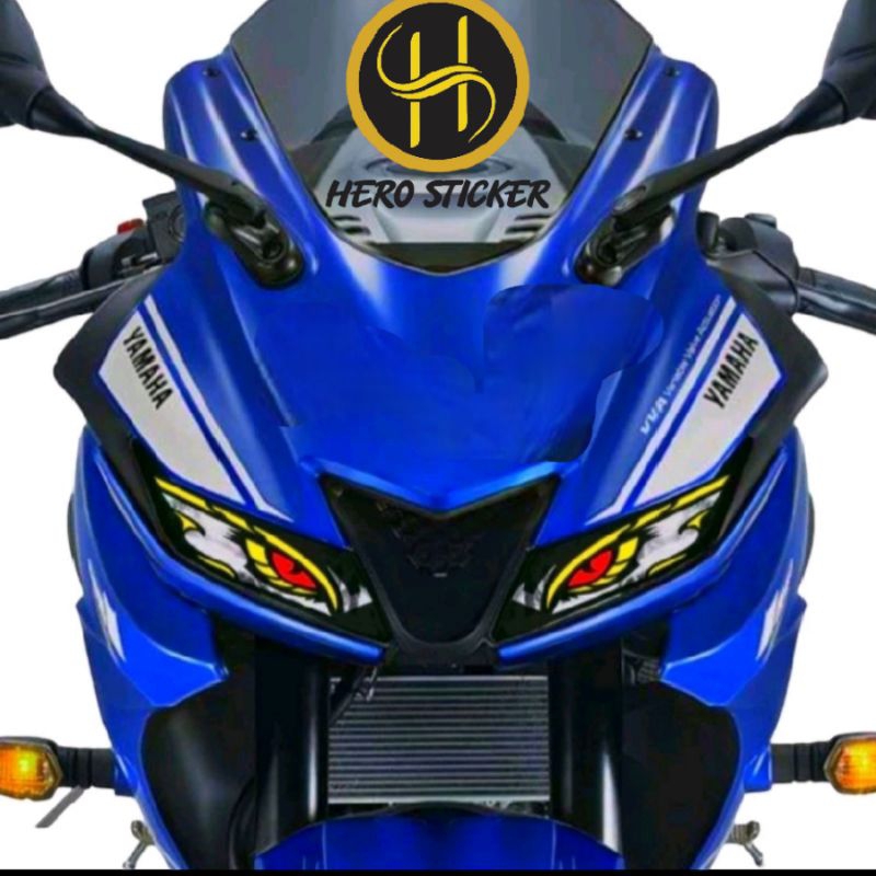 Jual stiker lampu R15 V3 | Sticker Stiker Variasi Lampu R15 V3 | Stiker ...