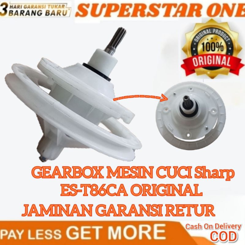 Jual Gearbox Mesin Cuci Sharp ES-T86CA ORIGINAL | Shopee Indonesia