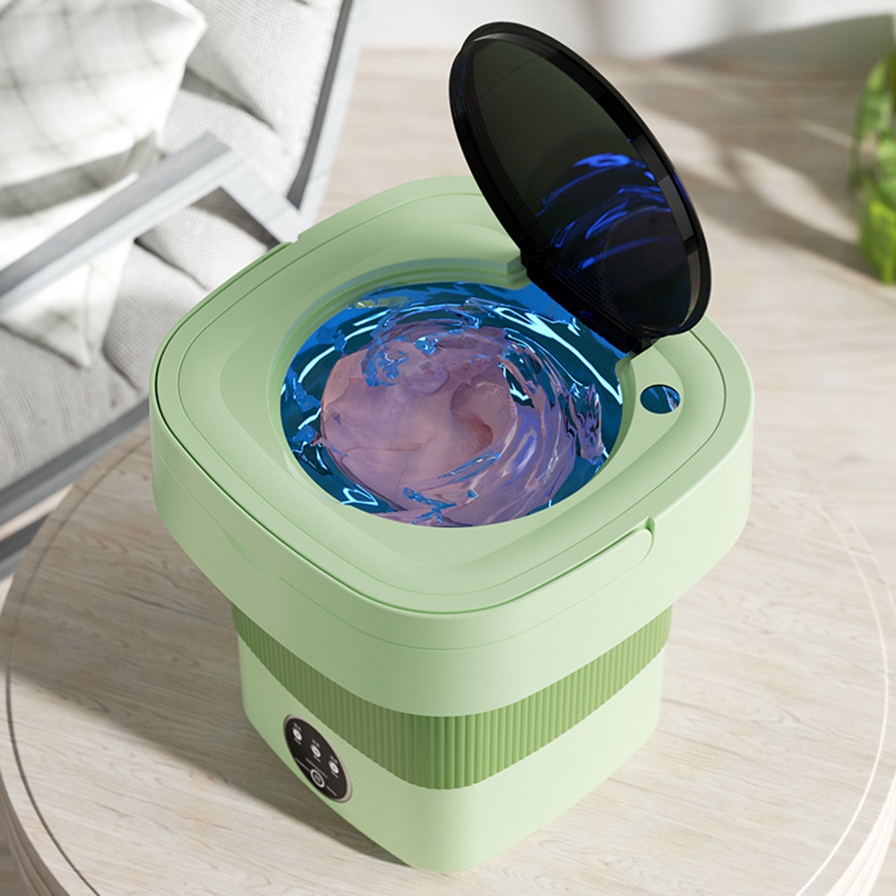 Jual Mesin Cuci Mini Lipat Portable Foldable Washing Machine 8L ...