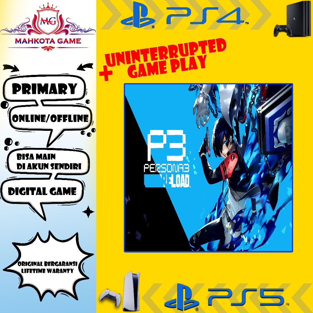 Jual Persona 3 Reload PS4 & PS5 Digital | Shopee Indonesia