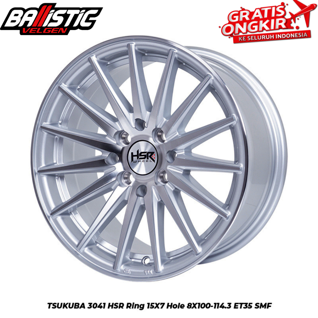Jual Velg vossen ring 15 mobil agya ayla sirion march mirage HSR Tsukuba R15 lebar 7 warna ...