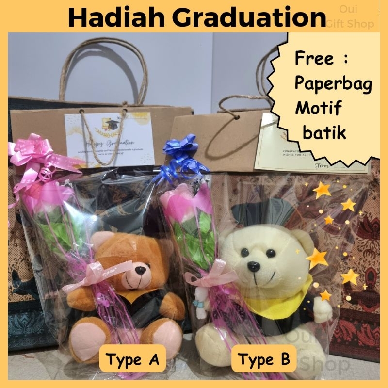 Jual HADIAH GRADUATION / WISUDA / KADO KELULUSAN BONEKA / HAMPERS ...