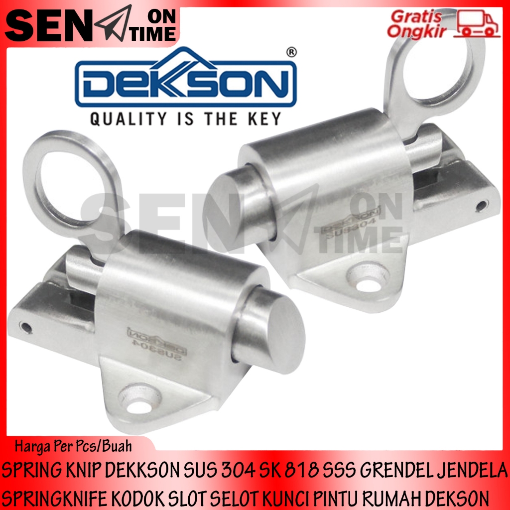 Jual Grendel Jendela Kodok Spring Knip Dekkson Sus 304 Sk 818 Sss ...