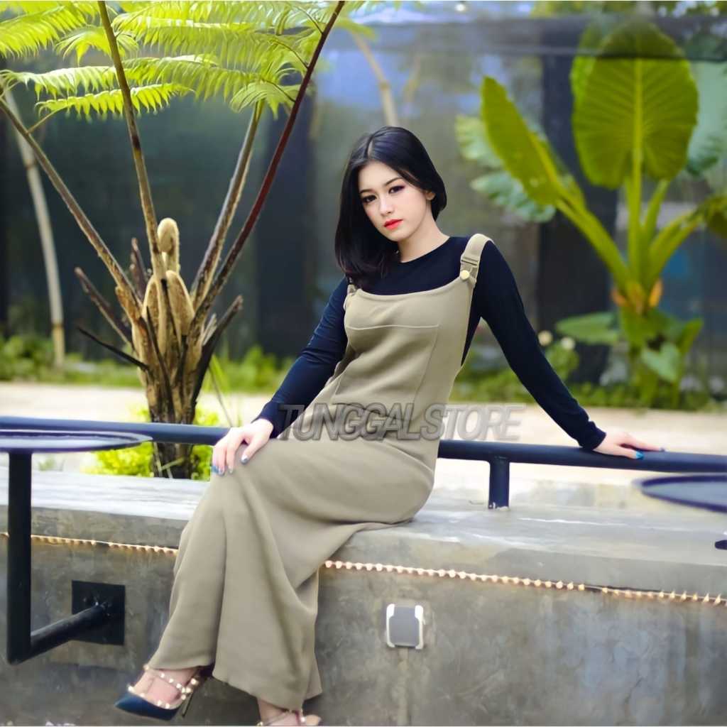 Jual Overall Rok Wanita Rajut catton Halus Premium wool tunggal store ...