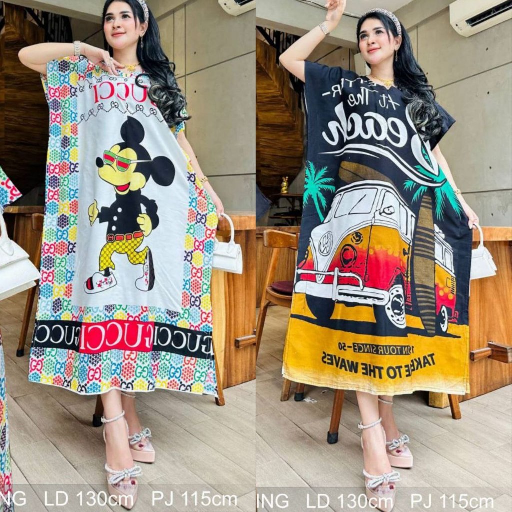 Jual Daster Jumbo LD 130 Karakter Kekinian Resleting Busui Baju Tidur ... Jual Daster Jumbo LD 130 Karakter Kekinian Resleting Busui Baju Tidur ...