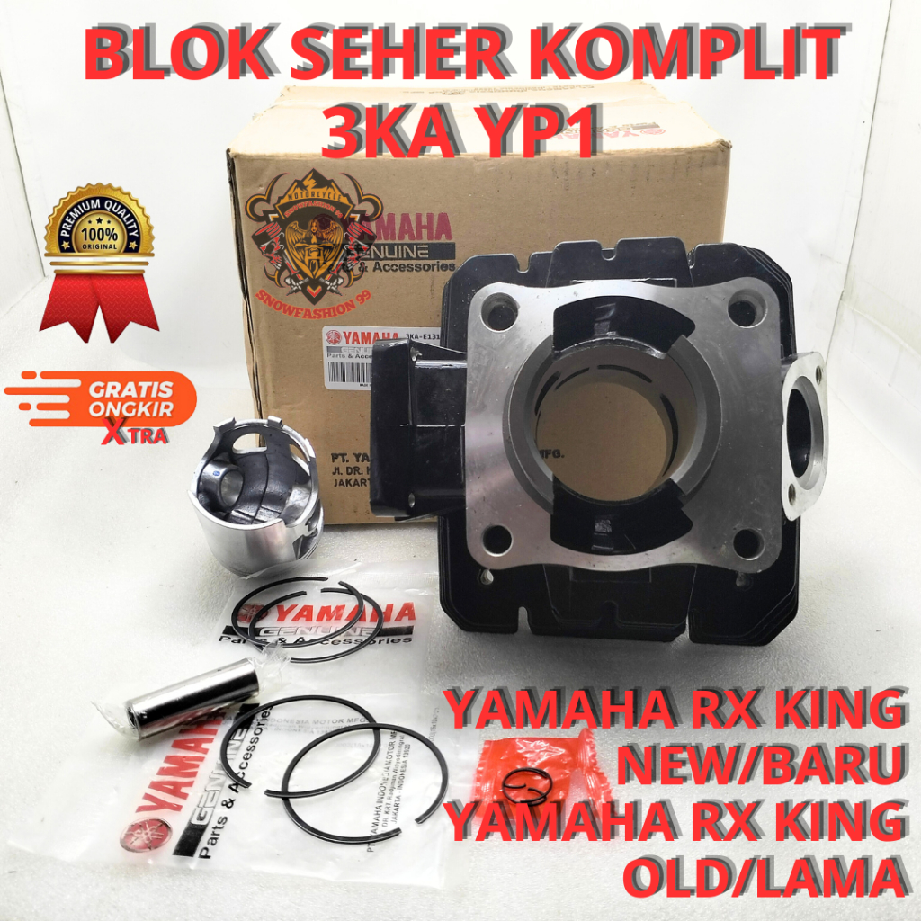Jual BLOK SEHER RX KING 3KA BLOKSEHER PISTON RING SEHER RX KING ASLI ORIGINAL YAMAHA YGP ...