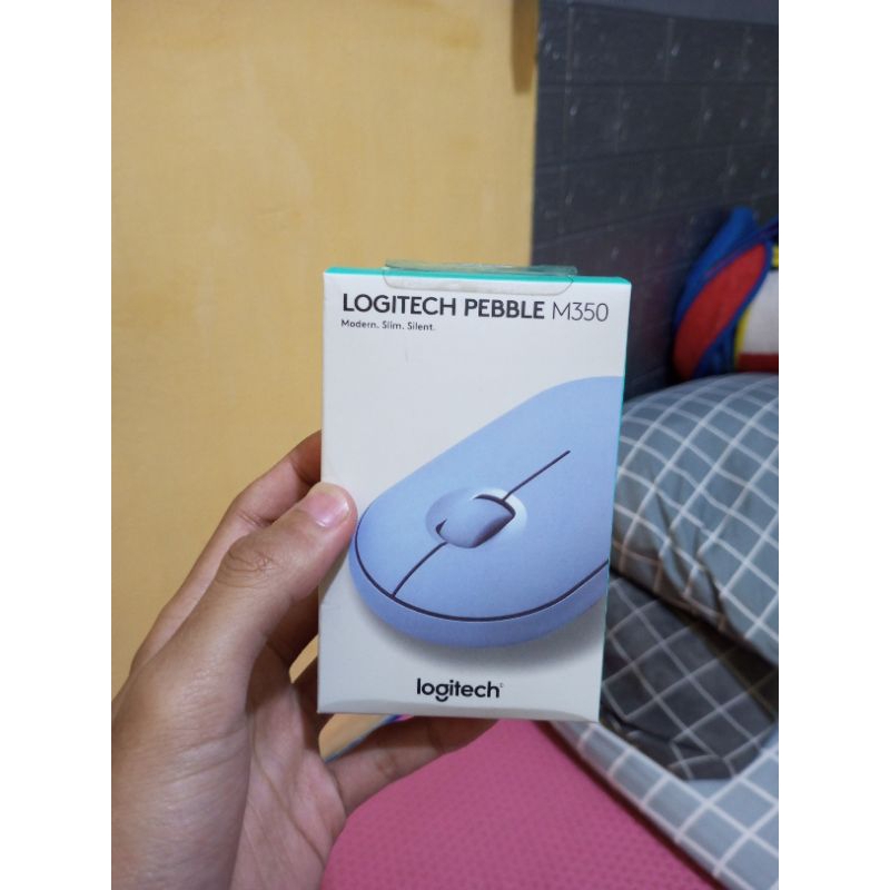Jual Logitech Pebble M350 Wireless Bluetooth - Blue | Shopee Indonesia