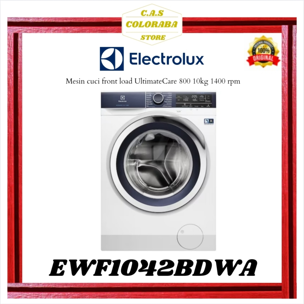 Jual MESIN CUCI ELECTROLUX EWF1042BDWA MESIN CUCI FRONT LOADING 10 KG ...