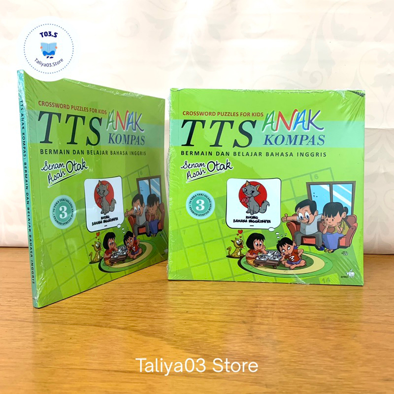Jual Buku TTS Anak Kompas Jilid 3 Bermain Dan Belajar Bahasa Inggris ...