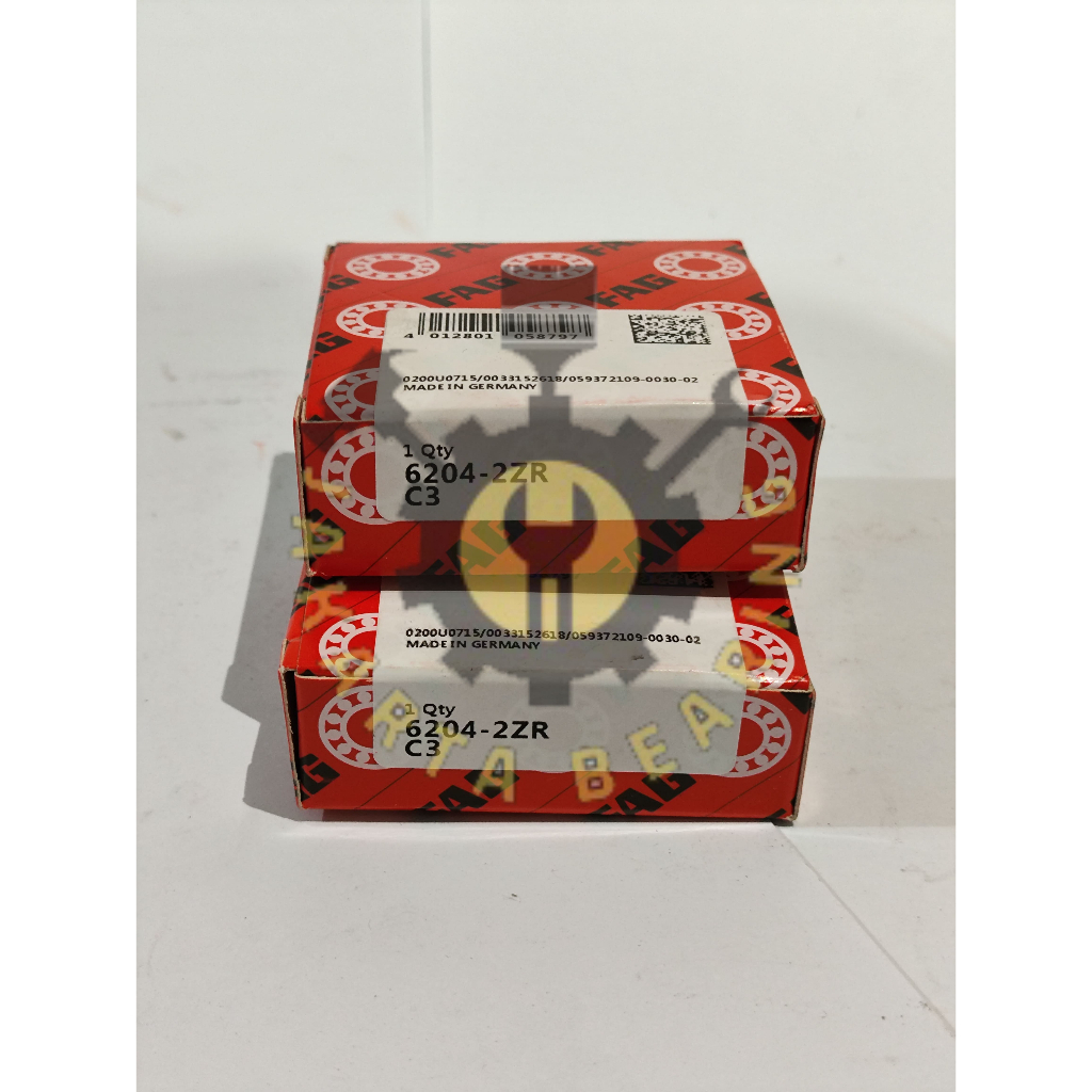 Jual Ball Bearing FAG 6204 2ZR C3 ORIGINAL | Shopee Indonesia