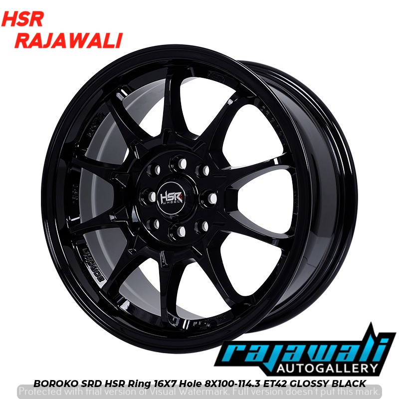 Jual VELG HSR BOROKO SRD RING 16 PROMO COCOK DI MOBIL AVANZA XENIA LIVINA RAIZE YARIS JAZZ BRIO ...