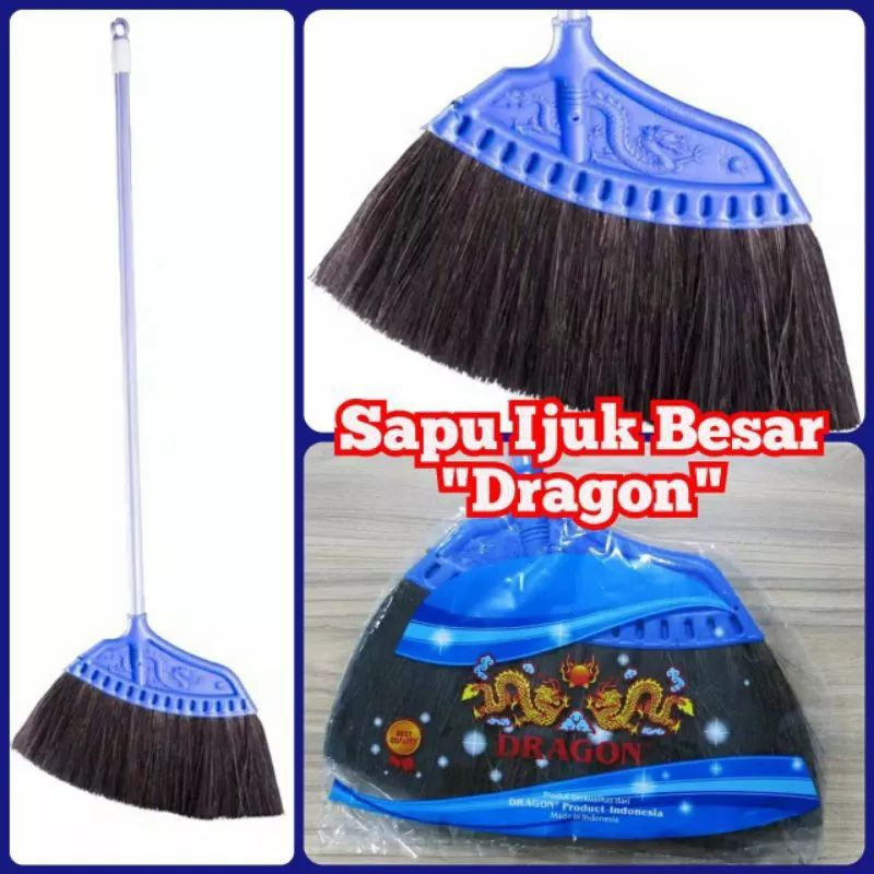 Jual sapu dragon / sapu lantai /sapu injuk dragon / sapu kipas besar ...