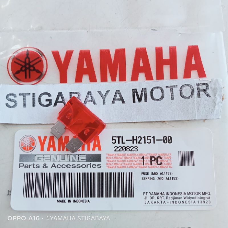 Jual sekring Mio sporty original fuse 10A Jupiter MX ORIGINAL | Shopee ...