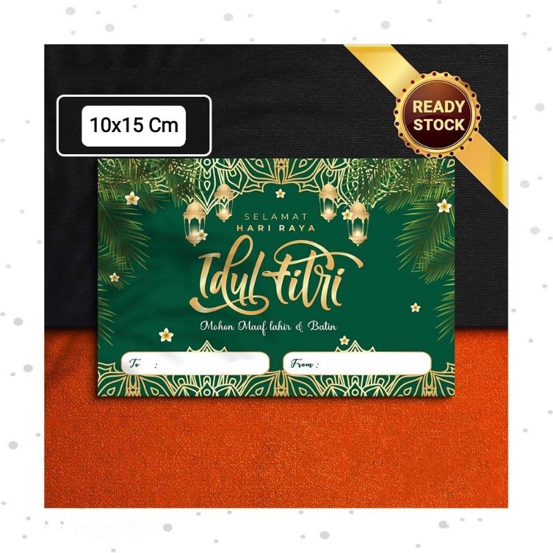 Jual Greeting Card Lebaran / Kartu Ucapan Idul Fitri / Gift Card ...