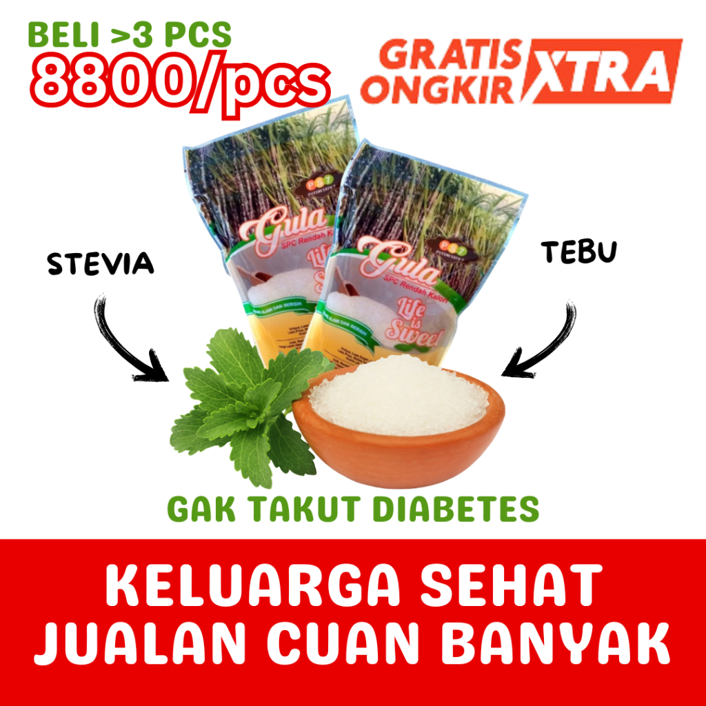 Jual Gula rendah kalori PS7 / Gula Pasir / Gula Es Teh Manis ...