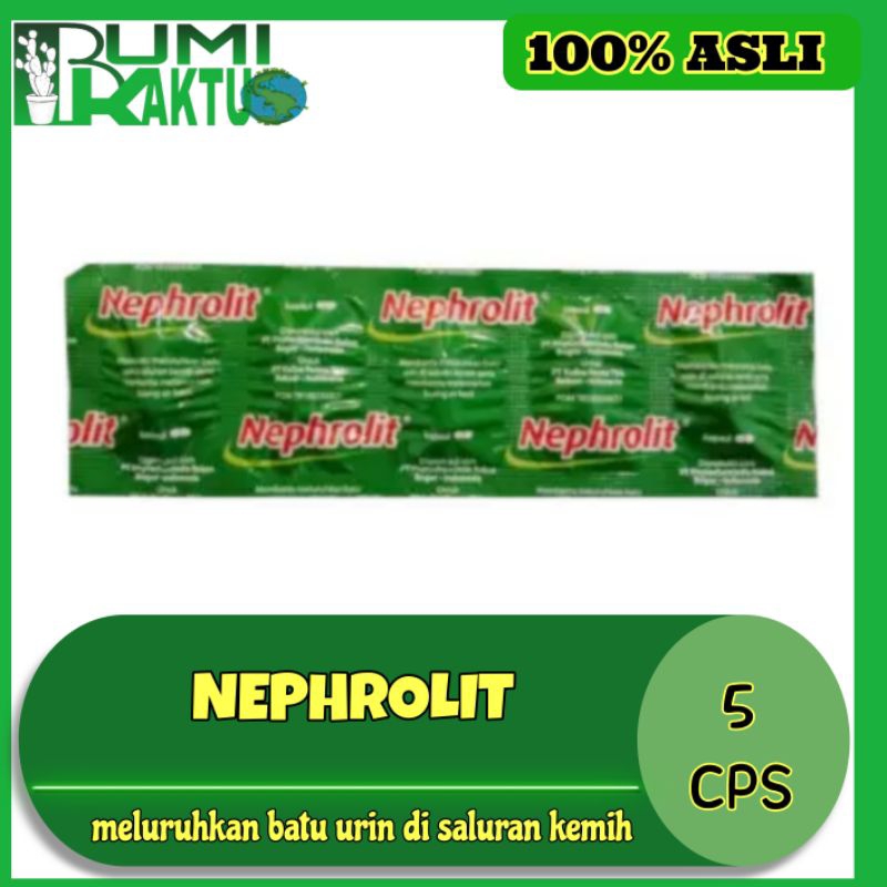Jual NEPHROLIT 5 KAPSUL | Shopee Indonesia