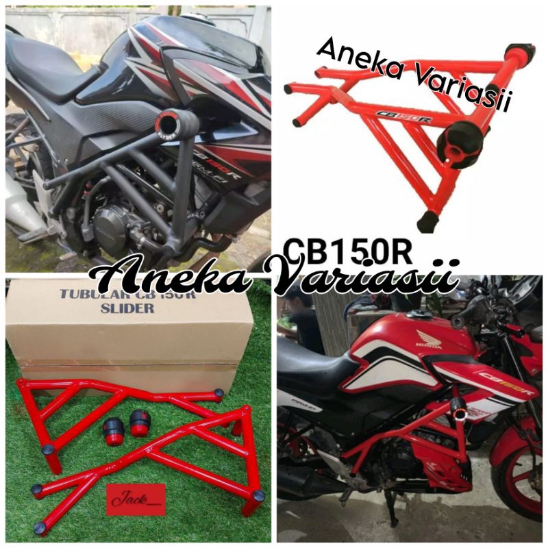 Jual Crashbar Tubular Honda Cb150r New Dan Cb150r Old Plus Jalu Frame ...