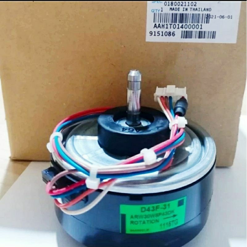 Jual motor fan indoor ac split daikin thailand uk 2pk oriainil | Shopee ...