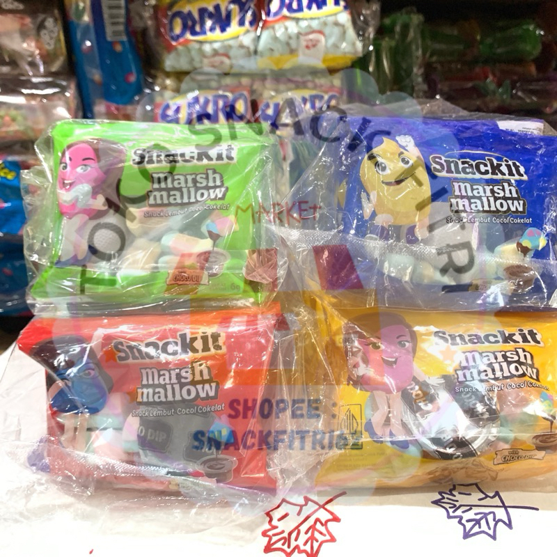 Jual SNACKIT MARSHMALLOW CHOCOCIP | Shopee Indonesia