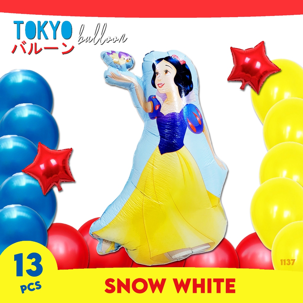 Jual Paket Balon PRINCESS AURORA DAN SNOW WHITE TOKYO BALLON KARAKTER ...