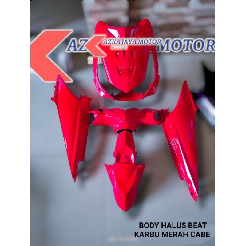 Jual CUSTOM BODY HALUS BEAT KARBU MERAH CABE ( Bisa custom warna lain ...